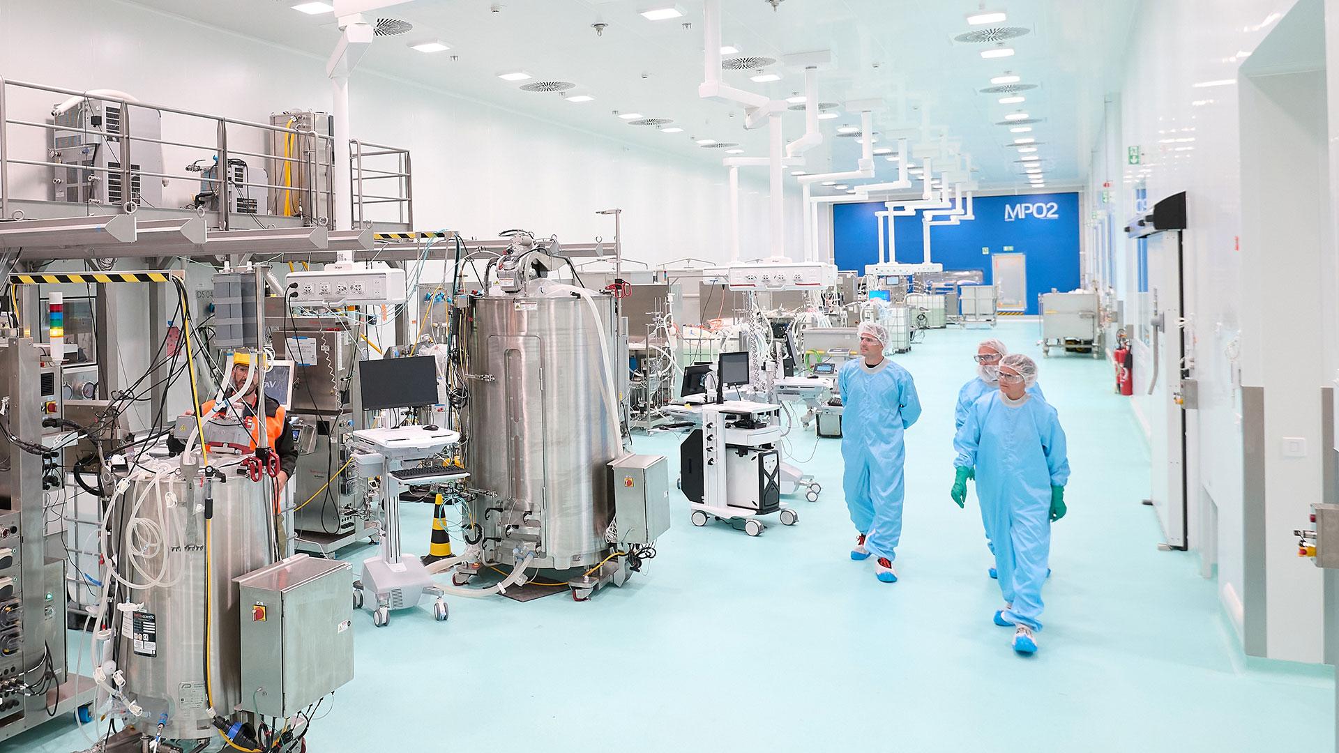 Le site de bioproduction de Neuville-sur-Saône - Sanofi